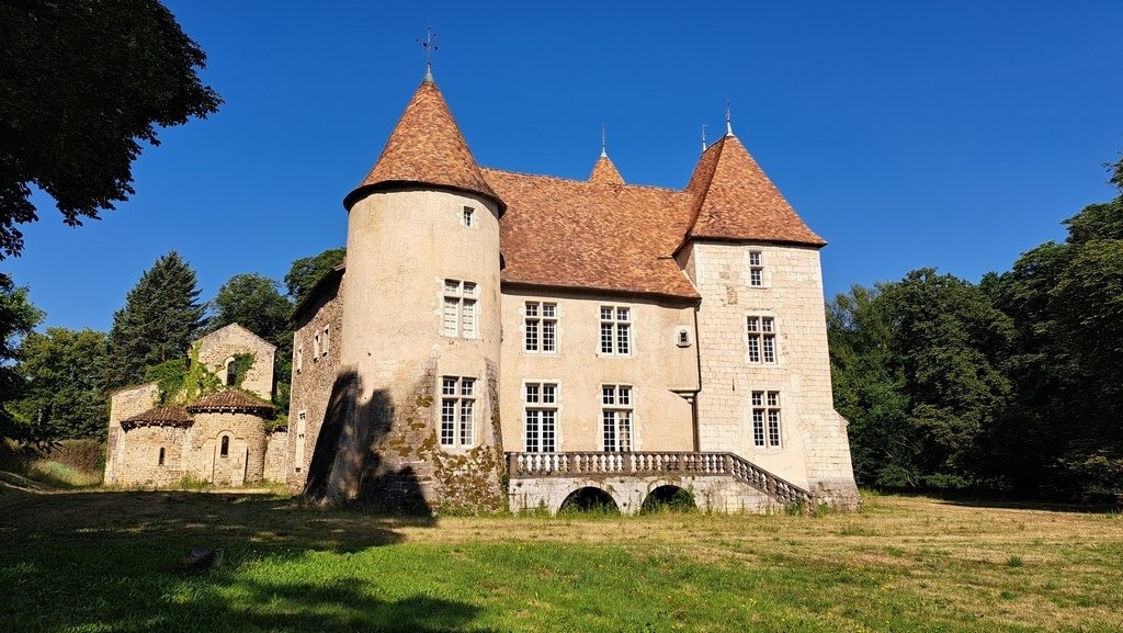 Exceptional Castle With Romanesque Chapel, Gîtes, And 14 Hectare Park ...