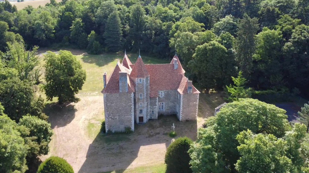 Exceptional Castle With Romanesque Chapel, Gîtes, And 14 Hectare Park ...