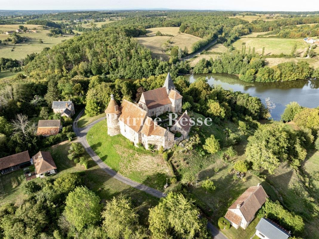 Historic 15th Century Château Overlooking Pastureland and Lake - Castle ...