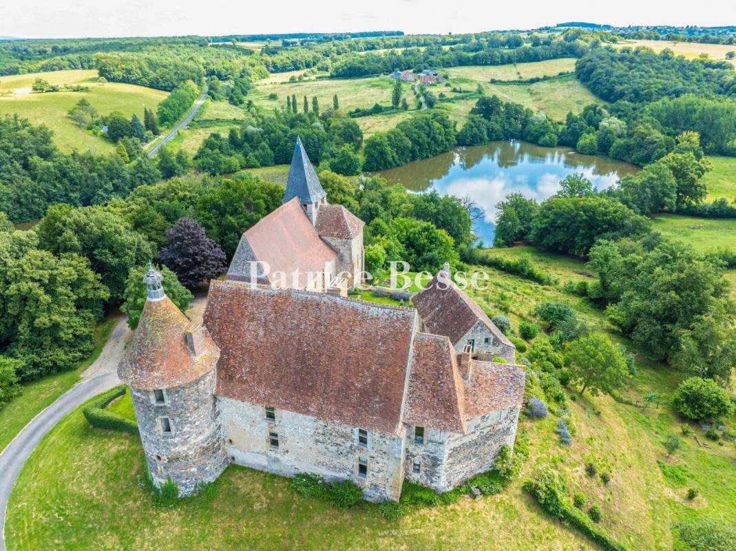 Historic 15th Century Château Overlooking Pastureland and Lake - Castle ...